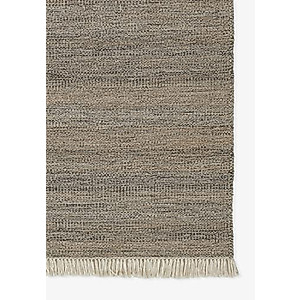 Momeni Cove Recycled P.E.T Area Rug, Grey, 2' X 3'
