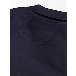 Nautica Men's Classic Fit Interlock Polo, Navy, XX-Large