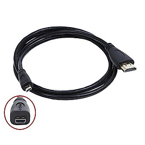 Marg 1080P HDMI A/V HD TV Video Cable Cord for Canon Powershot SX620 HS Camera