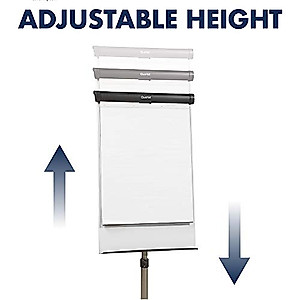 Quartet Easel, Magnetic Whiteboard/Flipchart, 3' x 2', Compass Mobile Presentation, Graphite Frame (ECM32EU)