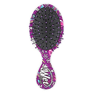 Wet Brush Squirt Detangler Hair Brushes - Llama Happy Hair - Mini Detangling Brush with Ultra-Soft IntelliFlex Bristles Glide Through Tangles with Ease - Pain-Free Comb for All Hair Types