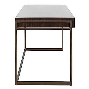 Safavieh Couture Collection Genevieve Smoked Eucalyptus 3-Drawer Writing Desk