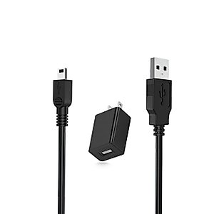 YEHUIM 5FT Calculator Charger for Texas Instruments TI-84 Plus CE Graphing Calculator, TI 84 Plus CE Color/TI-84 C Silver Edition, TI Nspire CX/CX CAS/CX II Color Calculator Charger Cable