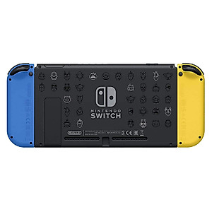 PURTCH Newest Switch w/Yellow & Blue controllers Wildcat Bundle(2000 V-Bucks and Code for Wildcat Bundle Included), 6.2" Touchscreen LCD Display, 802.11AC WiFi, Bluetooth 4
