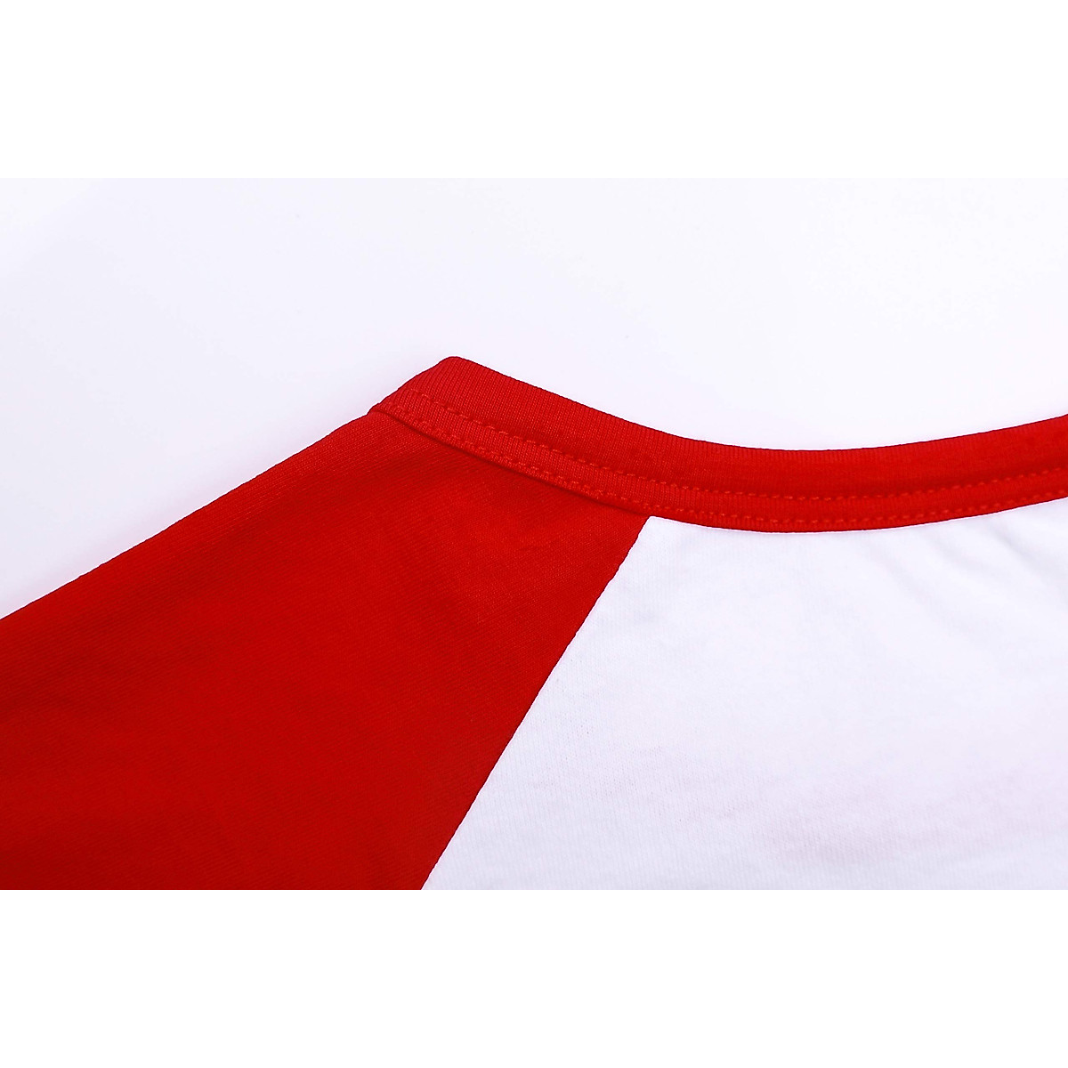 CREATOR Toddler Baby Girls Boys Long Sleeve Shirts Raglan Shirt Baseball Tee Cotton T-Shirts Red