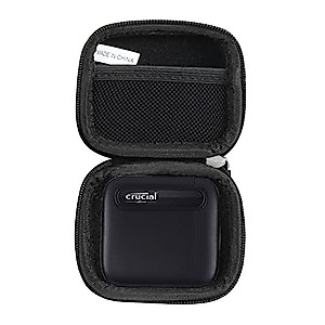 Hermitshell Hard Travel Case for Crucial X6 500GB / 1TB / 2TB / 4TB Portable SSD External Solid State Drive