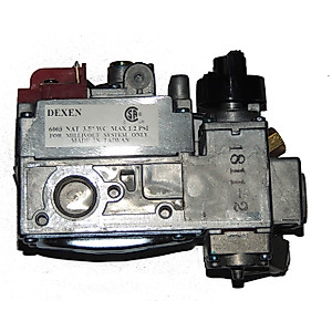 Hearth Products Controls Dexin 6003 Series Replacement Millivolt Valve (200-D), Natural Gas