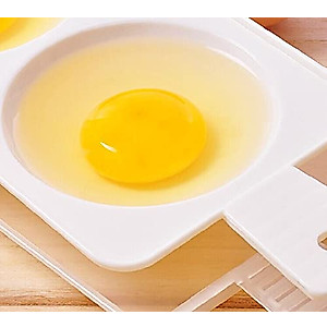 WOIWO 1 PCS Interesting Kitchen Breakfast Supplies Portable Egg Boiler DIY Mold Microwave Egg Steamer Can Cook 2 Eggs at A Time