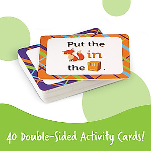 Learning Resources Fox In The Box Position Word Activity Set - 65 Pieces, Ages 4+ Preschool Learning Games, Kindergartner Back to School Games, Classroom Games for Teachers, Phonics Game for Kids