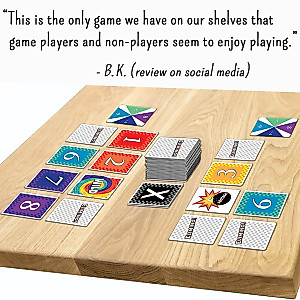 Elimino! Card Game - Designed by 11 & 13 Year Old Sisters! A Modern Update on The Classic Card Game Garbage (or Trash) | Great Gift Idea for Kids, Teens, Adults, Friends & Family Fun (Ages 7+)