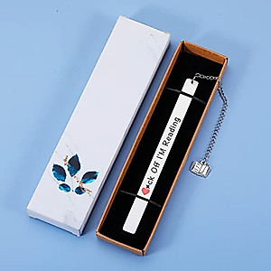 Bookmark for Book Lovers Funny Bookmarks for Women Bookish Gifts for Christmas Birthday for Female Friends Teens BFF Bookworm Reader Reading Present Book Club Gifts for Friend Teacher Mentor