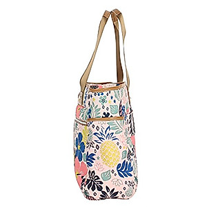 Lily Bloom Satchel Women Handbag Tote Bag, Shoulder Bag(One Size, Trop Pineapple)