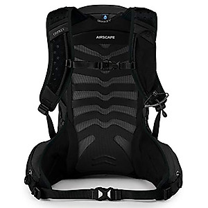 Osprey Talon 11L Men's Hiking Backpack with Hipbelt, Stealth Black, S/M