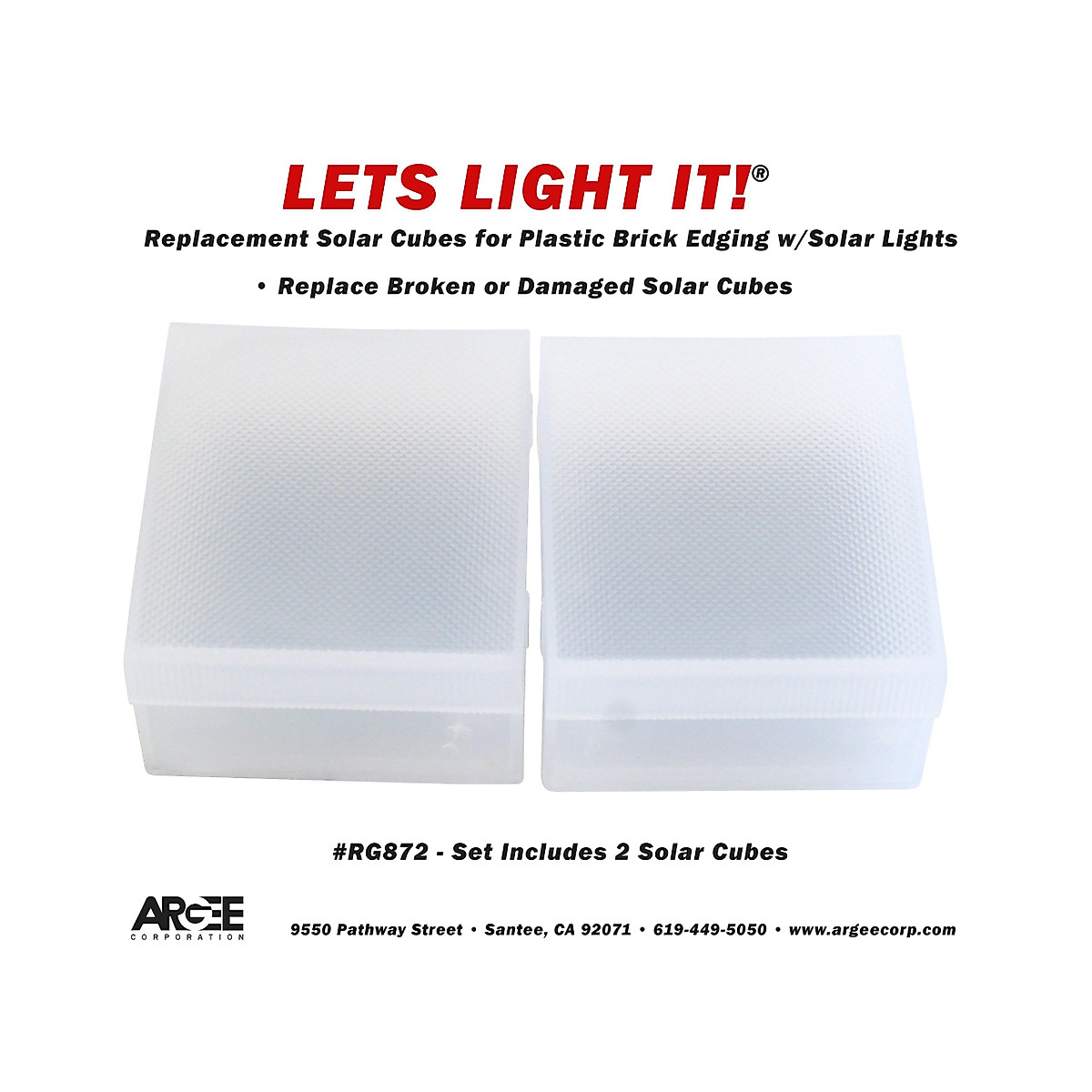 Argee RG872 Brick Replacement, Opaque