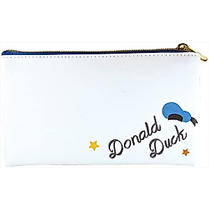 Tees Factory DN-5533187DO Disney Donald Duck Flat Pouch, 0.6 x 4.1 x 7.5 inches (1.5 x 10.5 x 19 cm)