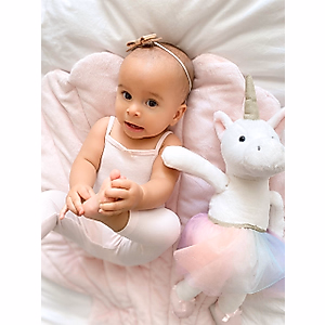 MON AMI Zoey The Unicorn Stuffed Animal - 17", Soft & Cuddly Stuffed Plush Animal Doll, Unicorn Gifts for Girls/Kids, Use as Toy or Nursery Room Decor