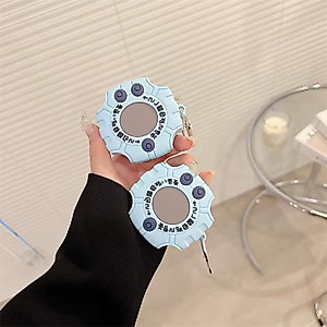 Case for Samsung Galaxy Buds 2 & Buds Live & Buds Pro, Soft Silicone 3D Cute Cartoon Character Kawaii Fashion Cover Animal Design (Digimon)