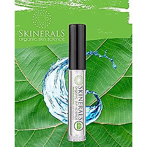 Skinerals Moonstone Lip Gloss, Hydrating Organic Formula for Lustrous Lips, Vegan, Gluten & Paraben-Free Clear Glaze