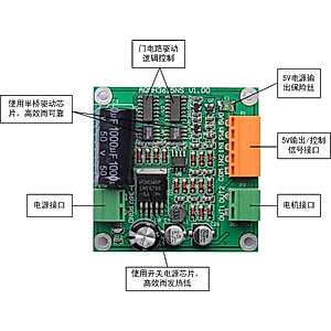 Davitu DC Motor - 12/24/36V 15A high power DC motor drive board / module can be full PWM