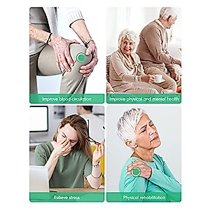 FEIERDUN Mini Exercise Bike, Under Desk Bike Pedal Exerciser Portable Foot Cycle Arm & Leg Peddler Machine with LCD Screen Displays (VC Black)