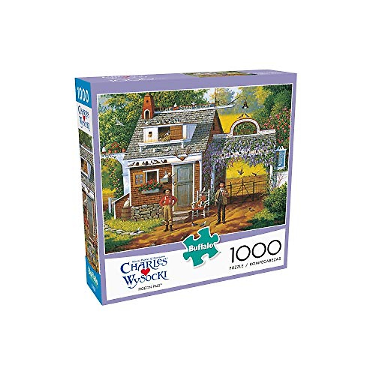 Buffalo Games - Charles Wysocki - Pigeon Pals - 1000 Piece Jigsaw Puzzle