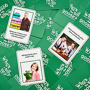 DSS Games Who's The Silly Goose? [A Middle Class Fancy Party Game] to Decide Who's Most Likely to Become Their Parents.