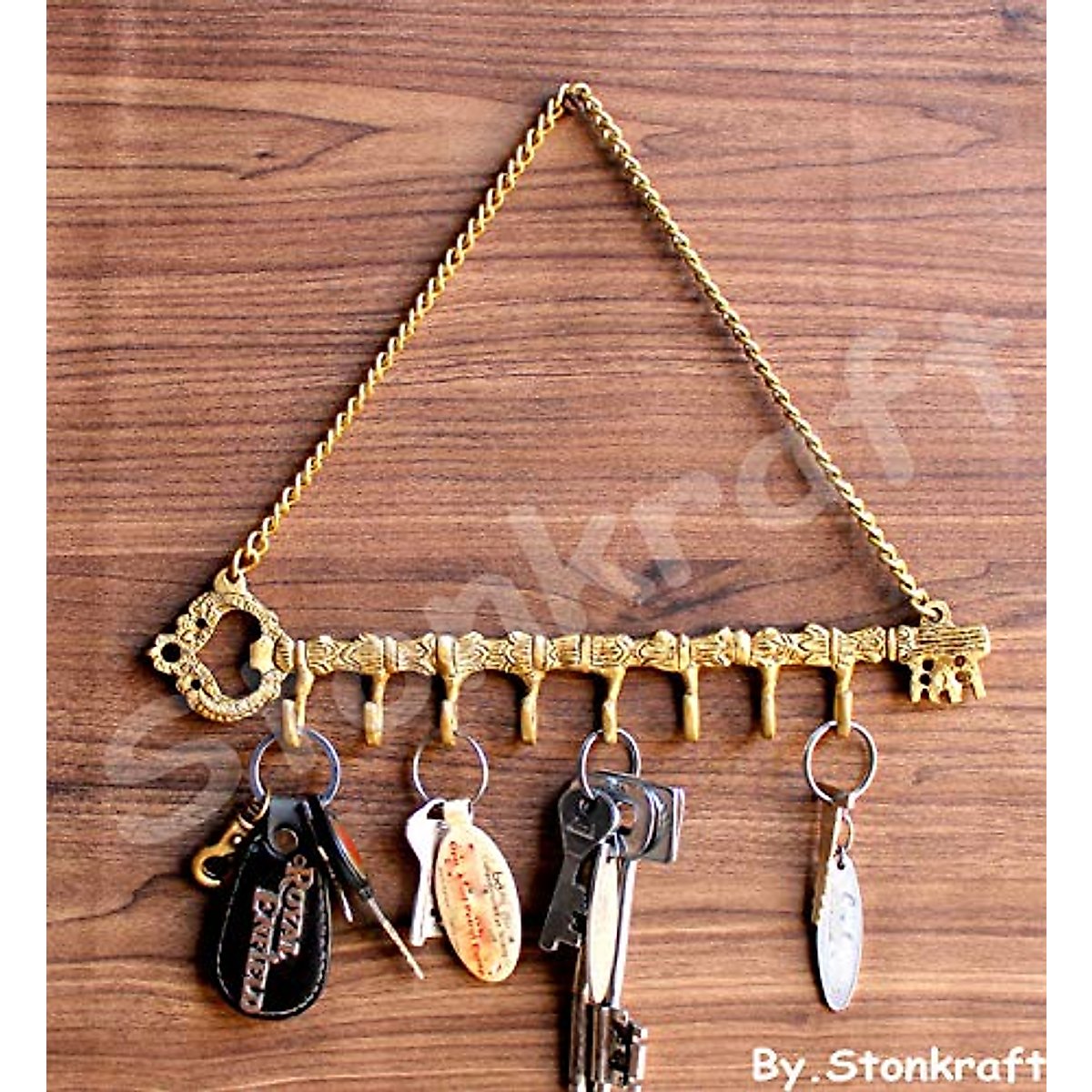 Stonkraft Key Stand Key Holder, Keys Hanger Hook, Wall Key Holder, Key Stand, Keys Rack Hook, Key Hanging Hooks (12")