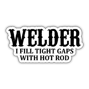 Akira Welder Hot Rod Sticker, Welder Definition Sticker, Penetration Matters Stickers, Best Welder Sticker, Water Assitant Die-Cut Funny Decals for Laptop, Phone, Water Bottles, Kindle Sticker