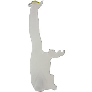 Garage-Pro Washer Reservoir for DODGE DURANGO 2011-2018/GRAND CHEROKEE 2011-2017 Assembly with Pump Cap and Snsr Holes