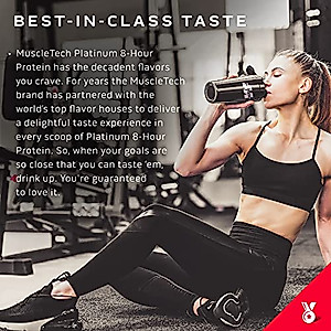 Whey Protein Powder | MuscleTech Phase8 Protein Powder | Whey & Casein Protein Powder Blend | Slow Release 8-Hour Protein Shakes | Muscle Builder for Men & Women | Chocolate, 4.6 lbs (50 Servings)