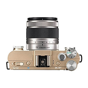 Pentax Q-S1 02 12.4MP Mirrorless Digital Camera with 3-Inch LCD (Champagne Gold)