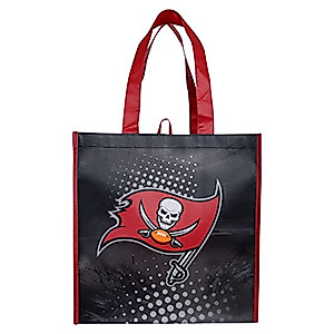 FOCO Tampa Bay Buccaneers NFL 4 Pack Reusable Shopping Bag