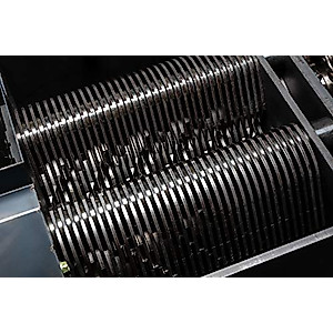 Dahle PowerTEC 828 HD Hard Drive and Paper Shredder, Cross Cut, Shreds 3.5" Hard Drives, CDs/DVDs, Paper, Chain Driven 4.5 Hp Motor, P-3 Security/H-4