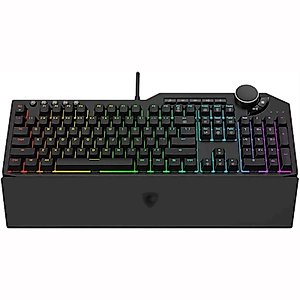 Feiyx Mechanical Gaming Keyboard – Adjustable Actuation Switches – World’s Fastest Mechanical Keyboard – OLED Smart Display – RGB Backlit,for PC/Mac Gamer