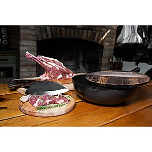 COOLINA The Real Duo Lixy & Promaja High Carbon Steel Knife Set, Butcher's Knife for Meat & Bone, Versatile Chef’s Knife for Chopping & Dicing, Full Tang, Ergonomic Handles, Perfect for BBQ & Grill