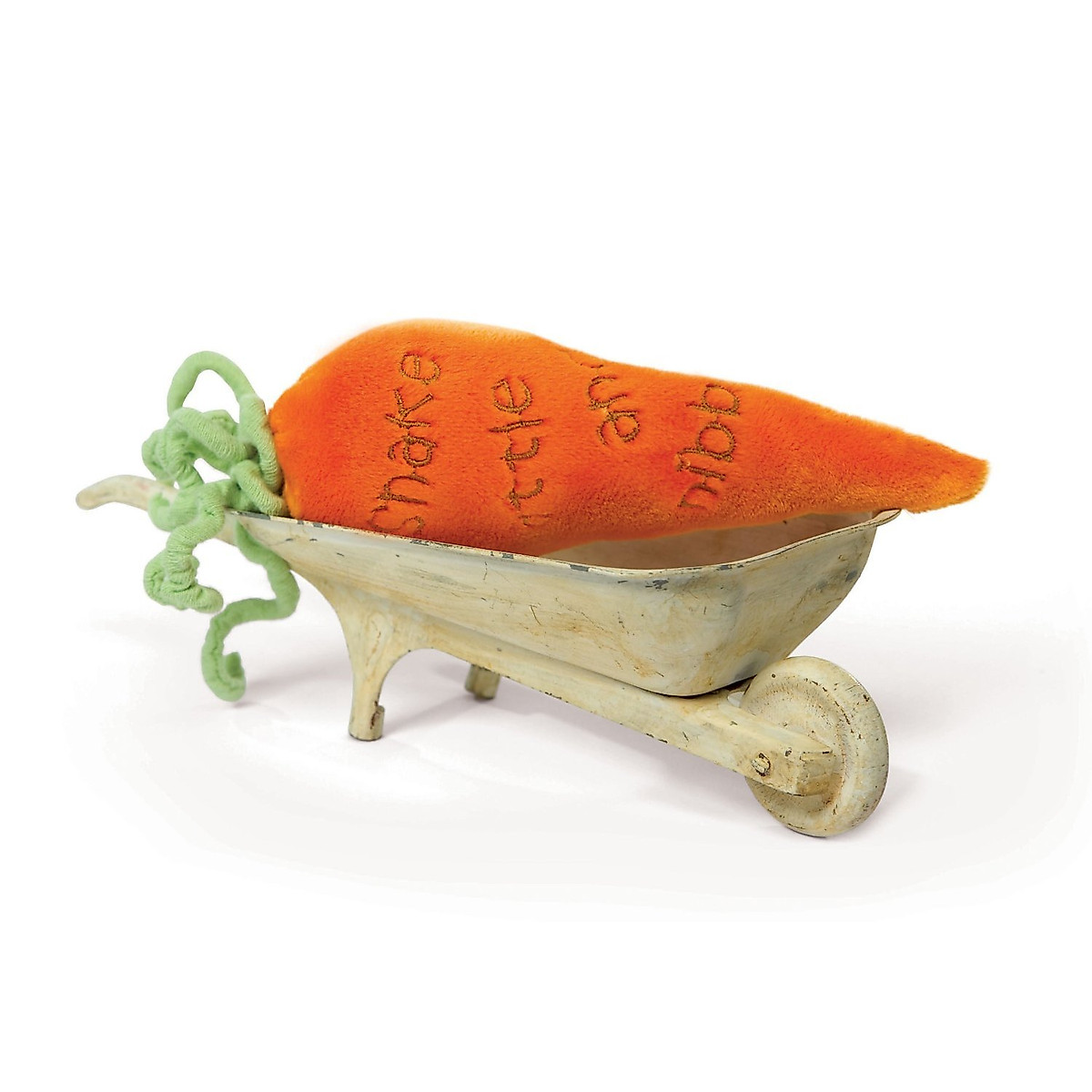 Bunnies by the Bay Carrot Rattle