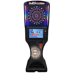 Spider 360 2000 Series, Electronic Dartboard, Home Commercial Grade Dart Board, Standing Electronic Soft tip Dartboard