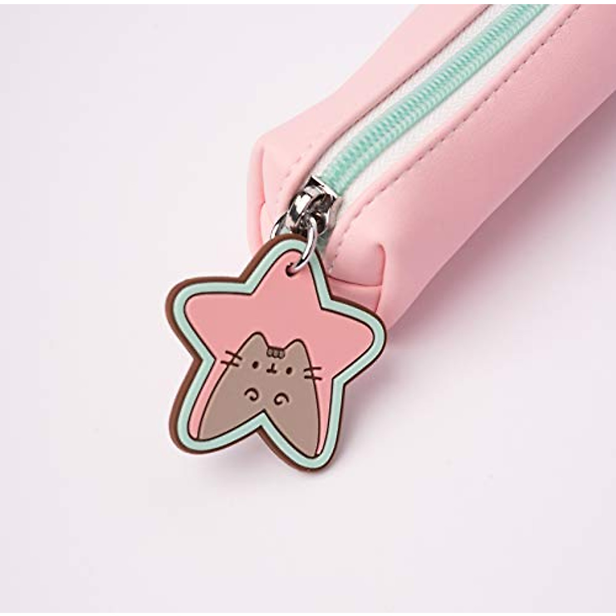 Official Pusheen Pencil Case, Storage Pouch, Stationery Bag, Kawaii Stationery - Kawaii Accessories - Pusheen Gift, Pen Holder, Pen Organizer