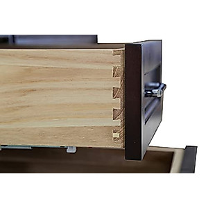 Kitchen Bath Collection Aria 60-inch Single Bathroom Vanity (Chocolate/Carrara): Includes Chocolate Cabinet with Authentic Italian Carrara Marble Countertop and White Ceramic Sink