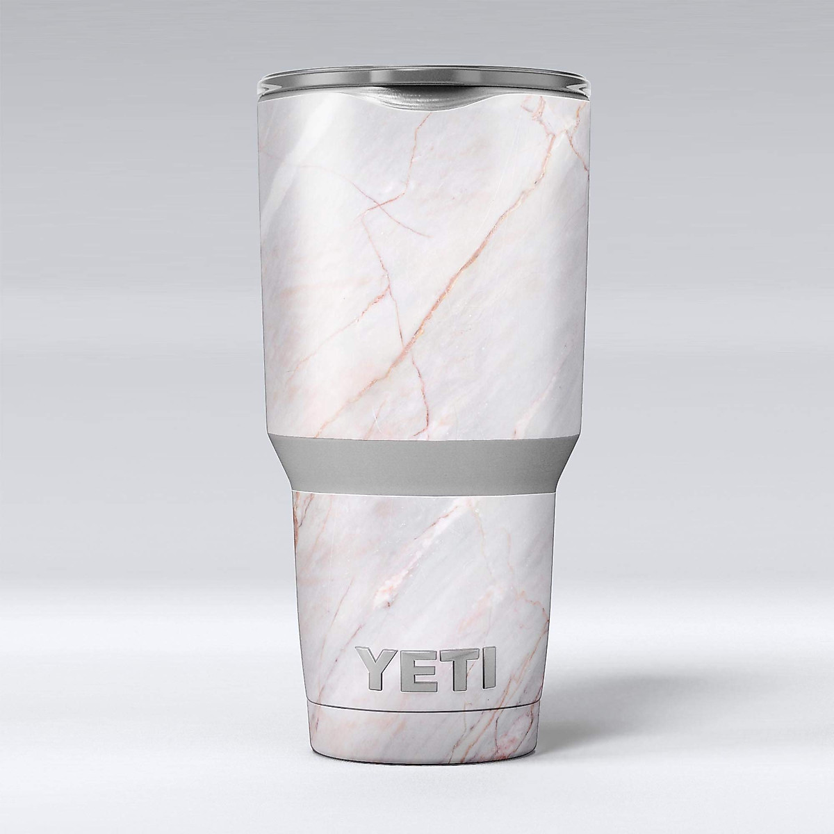Design Skinz Slate Marble Surface V14 - Skin Decal Vinyl Wrap Kit Compatible with The Yeti Rambler Cooler Tumbler Cups