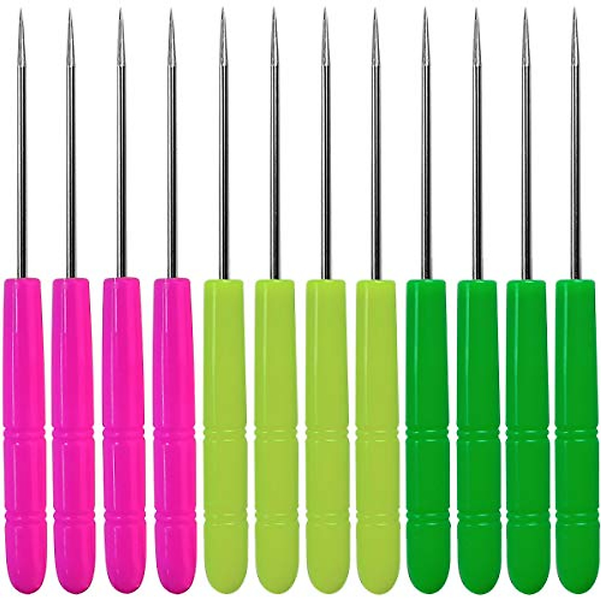 12 Pcs Sugar Stir Needle Scriber Needle Biscuit Icing Pin DIY Baking Pin Stainless Steel Pin Icing Sugarcraft Cake Decorating Needle Tool