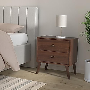 Prepac Milo 2-drawer Nightstand, Cherry