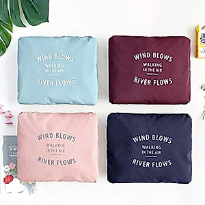 Foldable Travel Bag Luggage Storage for Sports Gym Water Resistant Nylon Canvas Duffel for Men, Women 32 Liter （Red）