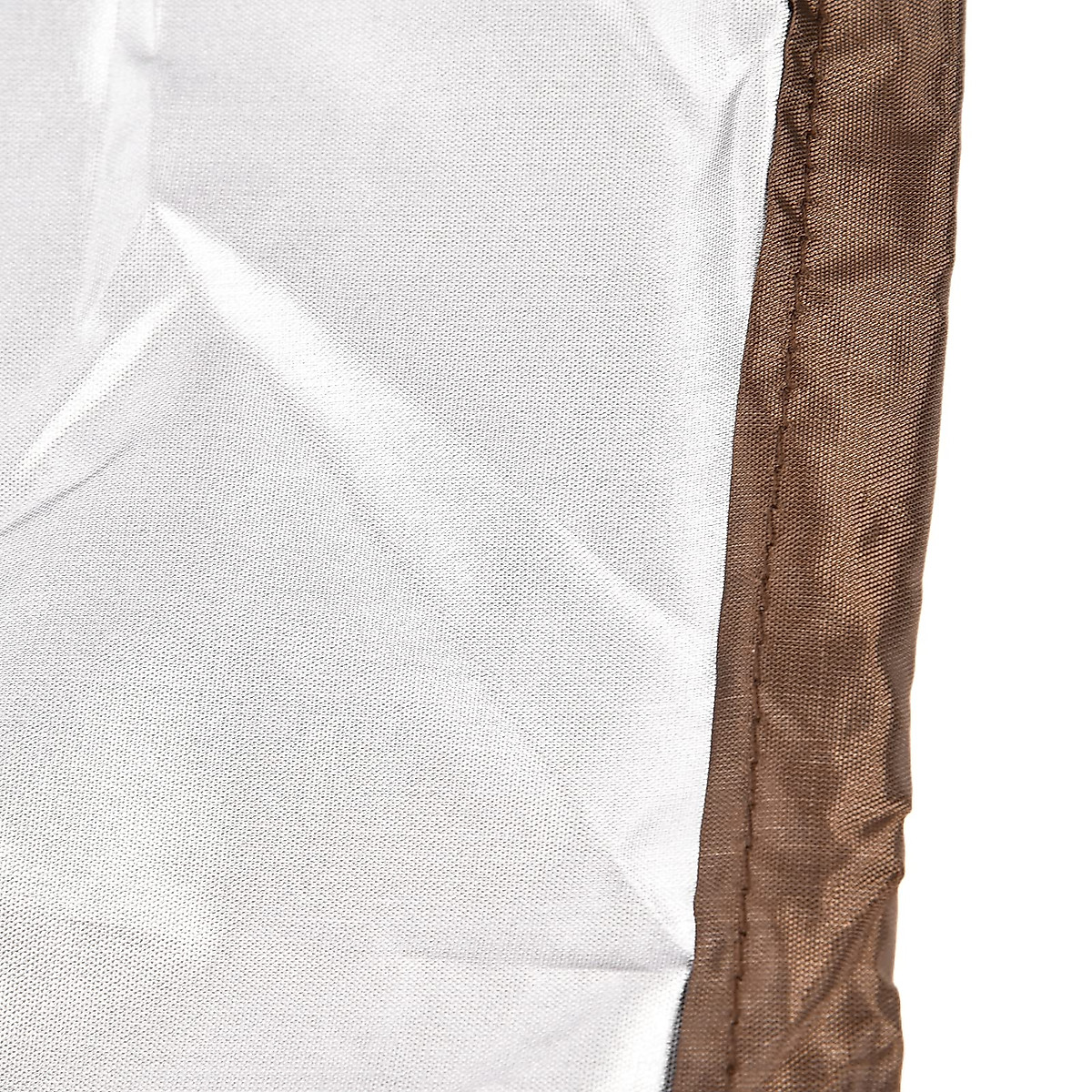 Natudeco Patio Heater Covers Outdoor Garden Fire Sense Patio Heater 190D Waterproof Propane Heater Covers Protector for Standing Heater Courtyard Terrace(Coffee)