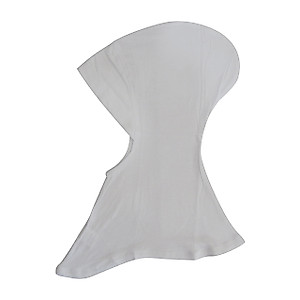 Ninja Cotton Jersey Inner Neck Under Scarf for Hijabs White