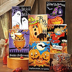 Current Happy Haunting Halloween Greeting Cards Set - Themed Holiday Card Variety Value Pack, Set of 12 Large 5 x 7-Inch Cards, Assortment of 6 Unique Designs, Envelopes Included