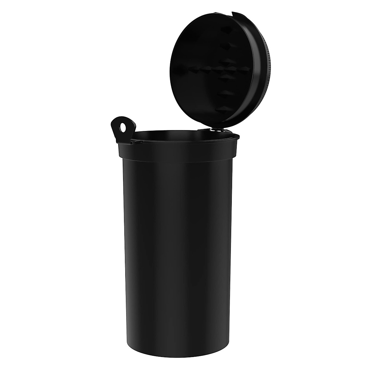 Rip N' Shred Pop Top Storage Container w/Built-In Grinder (Black, 225)