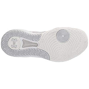 Under Armour Womens HOVR Block City Volleyball Shoe, White (103 White, 8.5 US