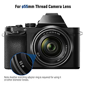 NEEWER 58mm 0.43X HD 2 in 1 Fisheye & Macro Lens, Wide Angle Fisheye Lens with 18mm Focal Length Compatible with Canon EOS T7 T8i R7 R10 R50 Nikon D3500 D7500 D3300 D3400 D850 Fujiflim X-T5 T4, LS-20