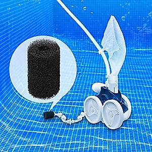 Pool Sweep Hose Tail Scrubber Replacement for Polaris, CoiTek High Density 12 Pack Pool Cleaner Sweep Hose Scrubber Replacement Fits for Polaris 180, 280, 360, 380, 480, 3900 Pool Filter Cleaner Parts